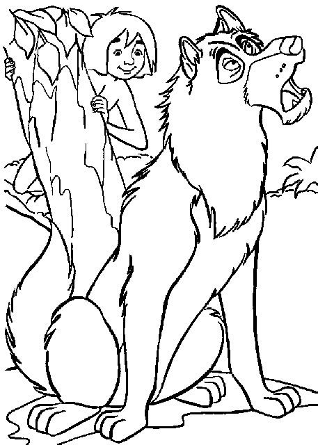 Coloriage Le Livre De La Jungle