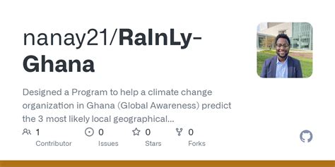Github Nanay21rainly Ghana Designed A Program To Help A Climate