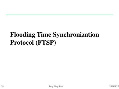 ppt chapter 6 time synchronization powerpoint presentation free