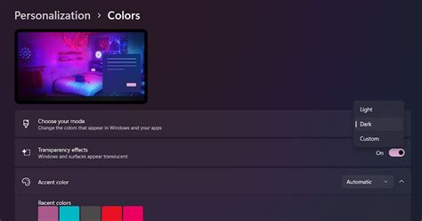 How To Enable A System Wide Dark Mode In Windows 11