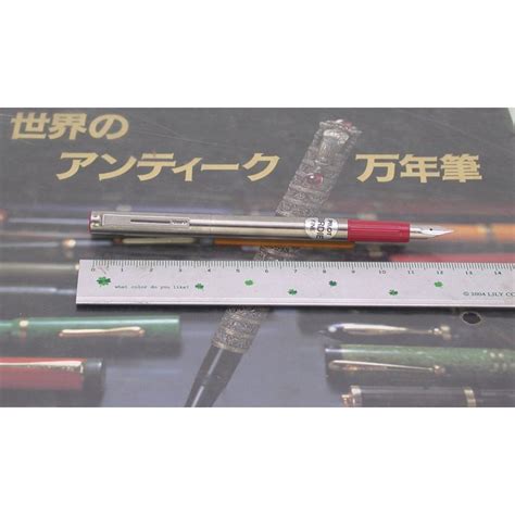最後全新庫藏日本PILOT百樂全鋼迷你鋼筆紅桿 吸墨器30年前的價錢 蝦皮購物