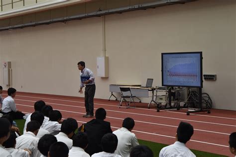ラサール高校 SP Lab見学 Sports Performance Research Center