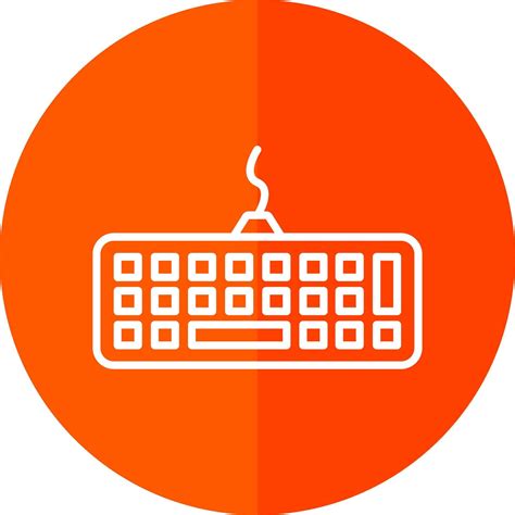 Keybord Line Yellow White Icon 44125500 Vector Art At Vecteezy