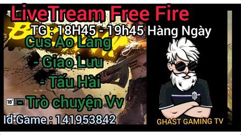 Livetream Free Fire Tạo Phòng 4 4 Solo Oneshot Anfd Kéo Tâm Youtube
