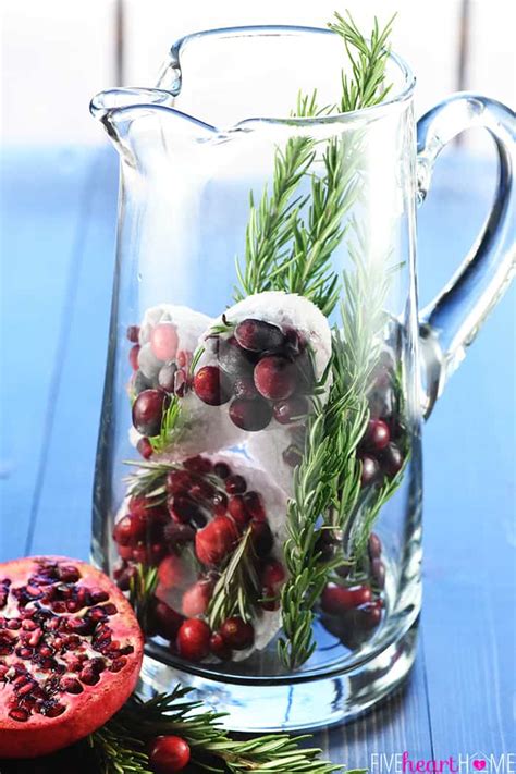Christmas Punch ~ Easy Refreshing Gorgeous • Fivehearthome