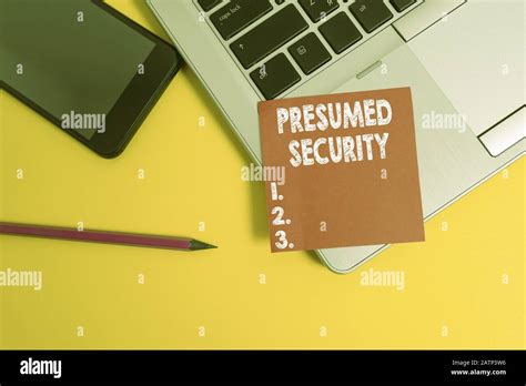 Handwriting Text Presumed Security Conceptual Photo System Safe From Attack Due To Attacker