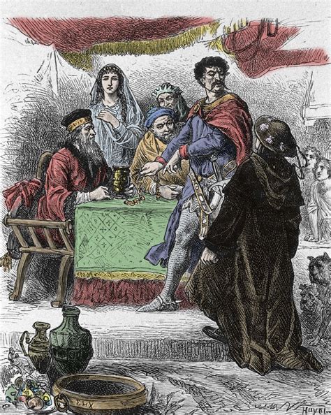 Illustration For Ivanhoe By Walter Scott Scottish Writer Ivanhoe Is