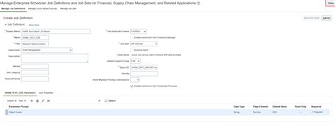 Create Ess Job In Oracle Erp Cloud Using Bi Reports Rishoradevs Oracle Blogs