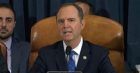 Day 4 Part 1 Adam Schiffs Opening Statement Cbs News
