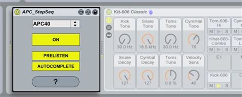 Apc Step Sequencer Ableton