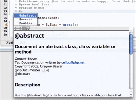 Generating Php Documentation From Netbeans Designdrizzle Free Resources For Web