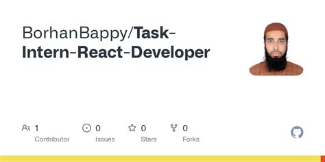 Github Borhanbappytask Intern React Developer