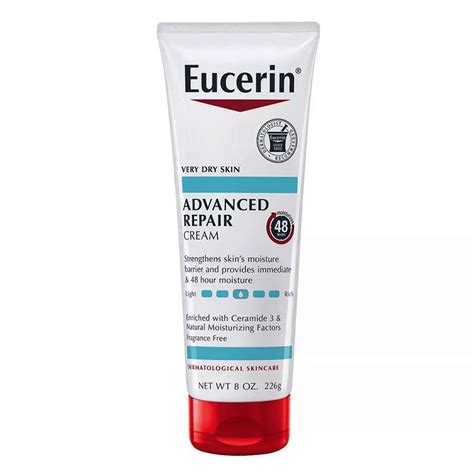 Eucerin Advanced Repair Body Cream 8 Oz