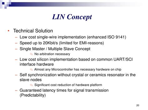 Ppt Lin Protocol Description Powerpoint Presentation Free Download