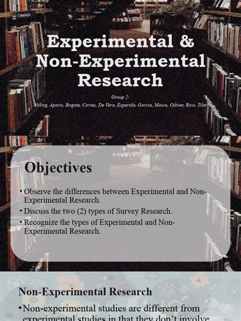 Experimental Non Experimental Research Download Free Pdf Experiment Survey Methodology