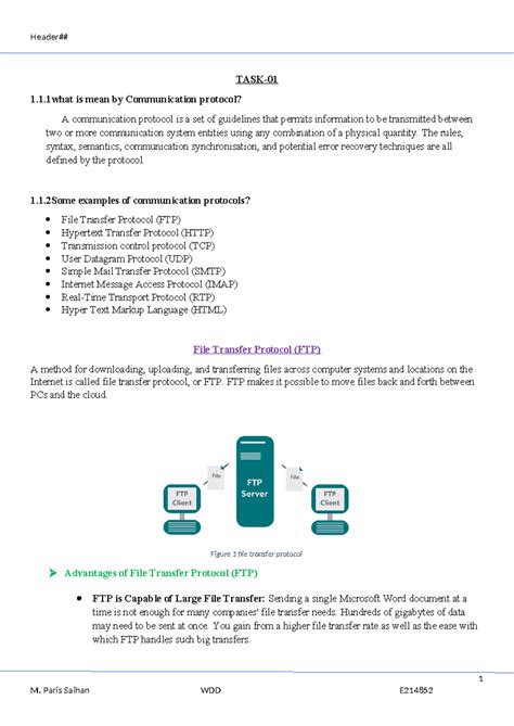 Semester 2 Web Develop And Design Assignment Task 11 Is Mean By Communication Protocol A