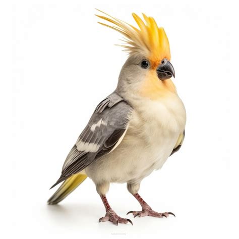 Premium Photo Yellow Patch Cockatiel A Stunning Bird With Unique Beak