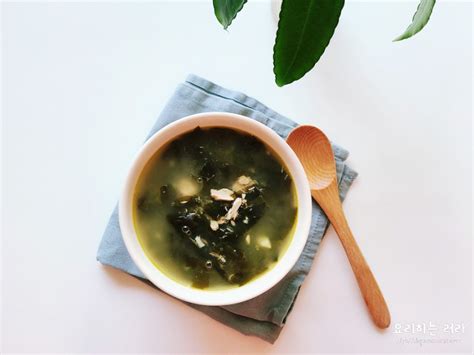참치캔 요리 참치미역국 만드는 법