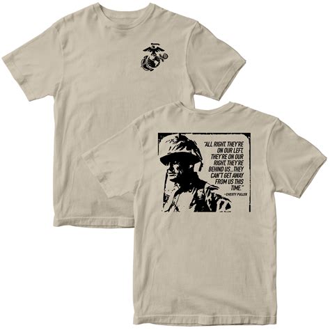 Marine Corps Chesty Puller Sand Tee Etsy