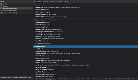 about load index worker min worker js · issue 461 · cornerstonejs