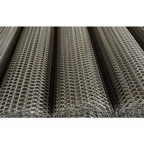 Mild Steel Ms Conveyor Belt Belt Width 40 100 Mm Belt Thickness 2 5 Mm At Best Price In