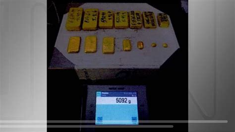Apreensão De 5 Kg De Ouro Dá Origem A Operação Da Pf Contra