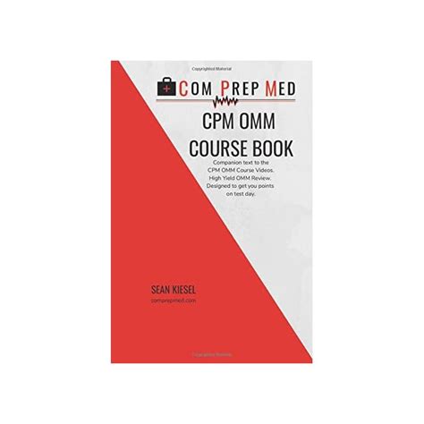 Buy Cpm Omm Course Book Companion Text To The Cpm Omm Course Videos