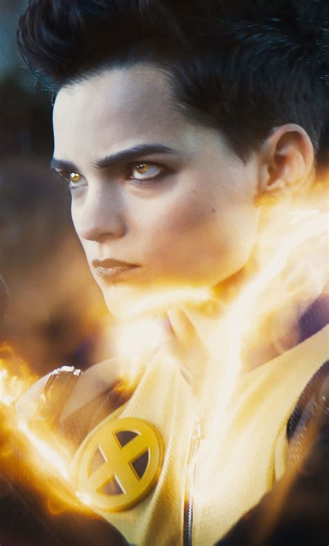 Download Negasonic Teenage Warhead In Action Wallpaper