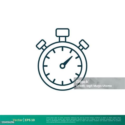 Conception Du Modèle De Modèle De Logo Vector De Licône Stoppteur
