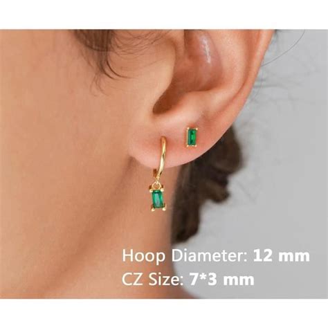 Boucles D Oreilles Petite Créoles Pour Femme Argent Sterling 925