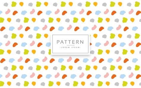 Premium Vector Colorful Polka Dots Pattern Background