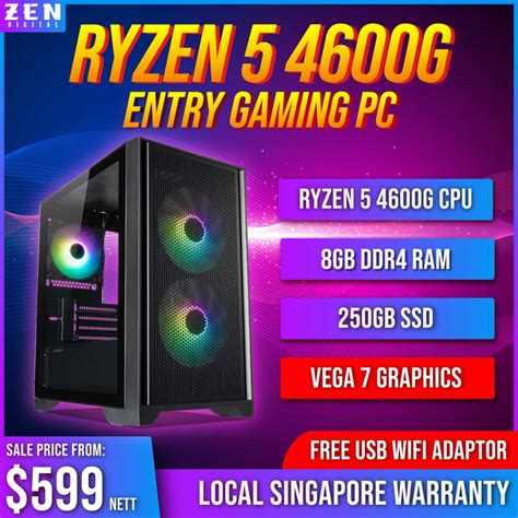 Ryzen Gaming PC Computers Tech Desktops On Carousell