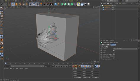 中山雅紀＠僧侶･数理美術家 On Twitter 【cinema4d】450万ポリゴンのフラクタルモデルとキューブをブーリアンすると、特に