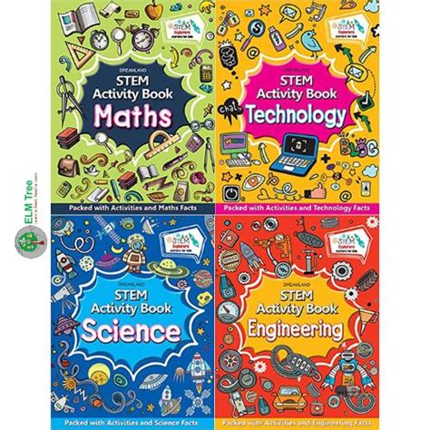 Stem Activity Book Sciencetechnologyengineering Maths Dreamland