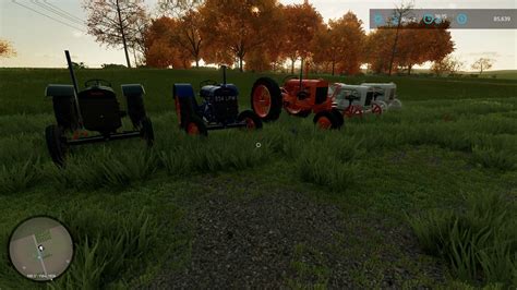 Frühes Fordson Pack V1000 Fs25 Mod Fs22 Mod