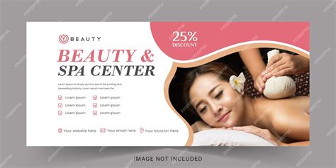 Premium Vector Beauty Spa Facebook Cover Design Template