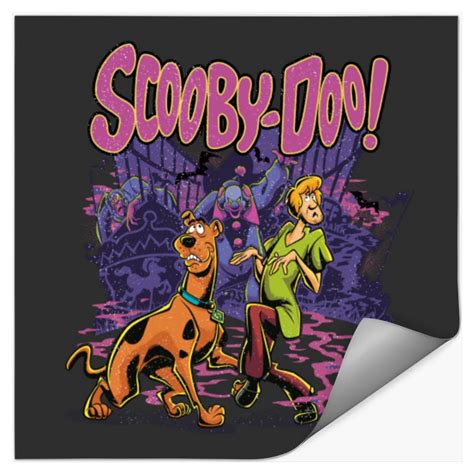 Scary Scooby Doo Vintage Stickers Sold By Edward King Sku 106329515
