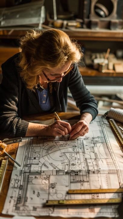 Free Architectural Plan Drafting Image Download At StockCake