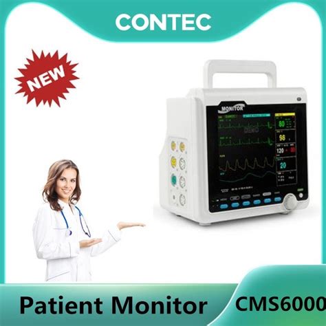 8 Color Patient Monitor 5 Parameters Cms6000 Icu Ccu Vital Signs Ecg