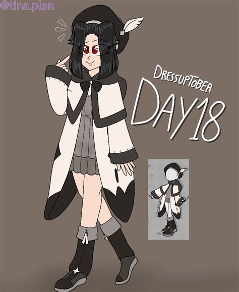 [repost On Devaintart] Dressuptober Day 18 By Xxideathcoloursixx On Deviantart