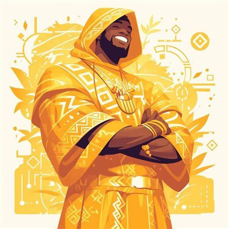 전통적 인 매 의 옷 을 입은 르완다 사람 프리미엄 Ai 생성 벡터 전통적 인 매 의 옷 을 입은 르완다 사람 프리미엄 Ai 생성 벡터