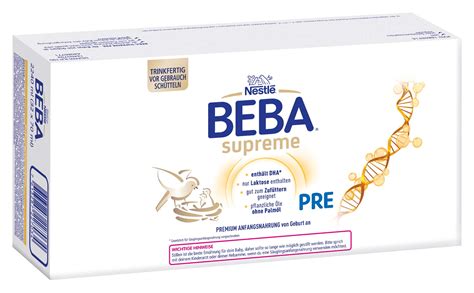 Nestl Beba Supreme Pre Infant Milk Ready To Drink Portion Bottles With Omega 3 32 X 70ml 2