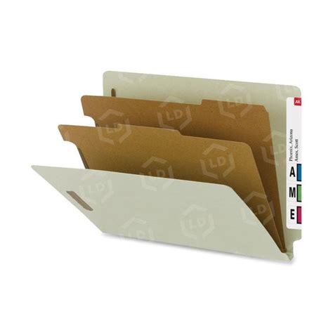 Smead End Tab Classification Folder Ld Products