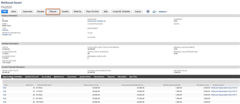 Asset Disposals Support Site