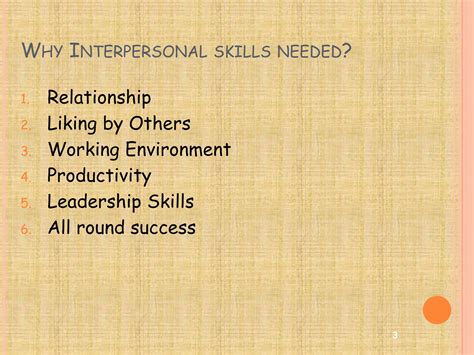 Interpersonal Skills Ppt Pptx