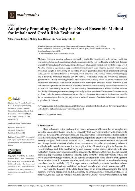 pdf adaptively promoting diversity in a novel ensemble method for