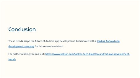 What Are Top 7 Android App Development Trends Ppt