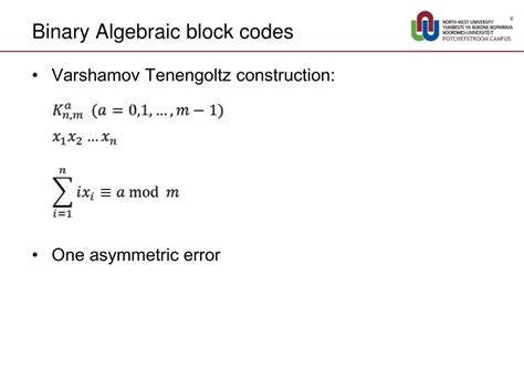 ppt coding for the correction of synchronization errors powerpoint