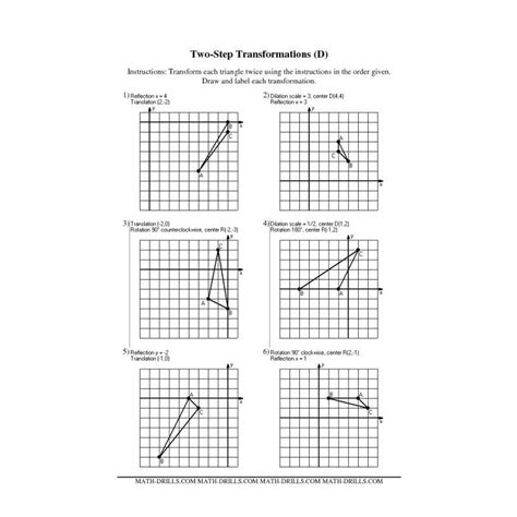 31 Sequences Of Transformations Answer Key