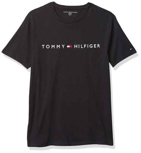 Tommy Hilfiger Cotton Short Sleeve Graphic Logo T Shirt In Th Deep